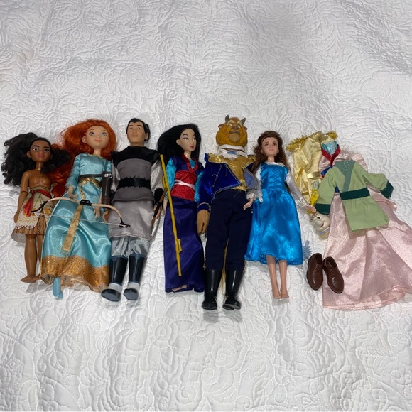 Disney | Toys | Disney Princess Doll Bundle | Poshmark